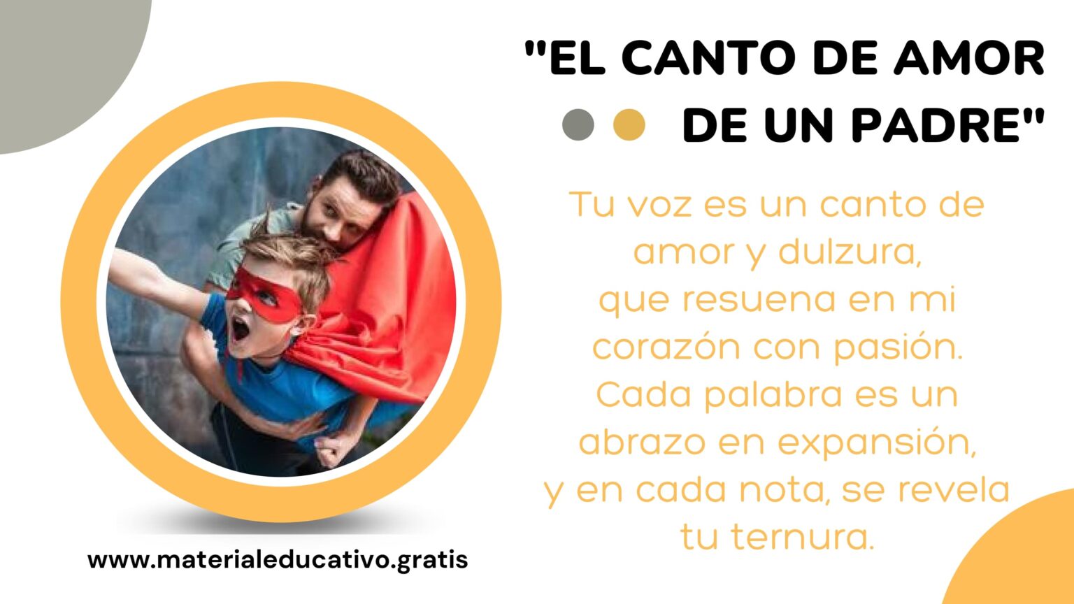 Poemas cortos para el Día del Padre: Expresa tu amor y gratitud de ...