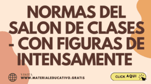 NORMAS DEL SALON DE CLASES - CON FIGURAS DE INTENSAMENTE