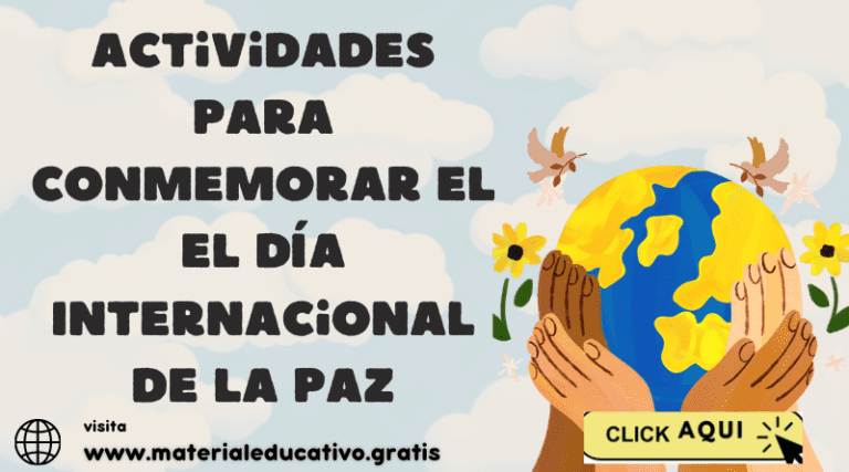 Actividades para conmemorar el El Día Internacional de la Paz