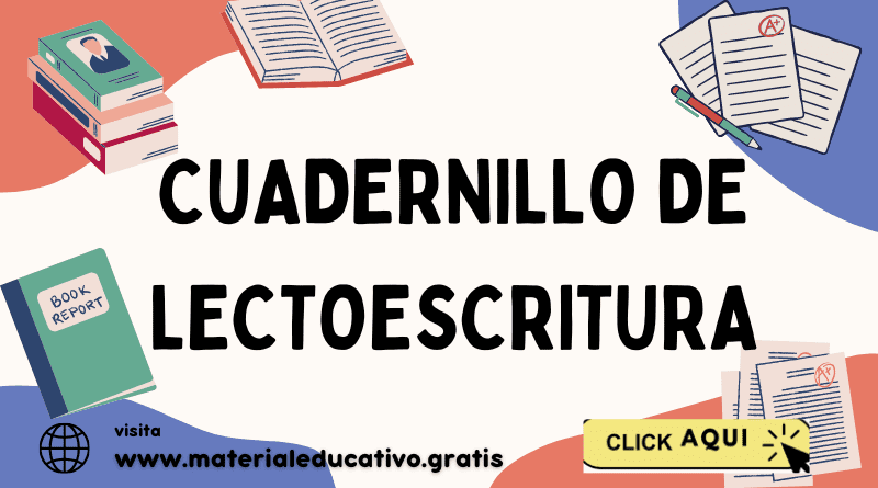 CUADERNILLO DE LECTOESCRITURA
