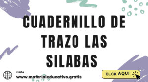 CUADERNILLO DE TRAZO LAS SILABAS