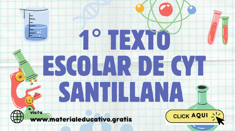 1°TEXTO ESCOLAR DE CYT SANTILLANA