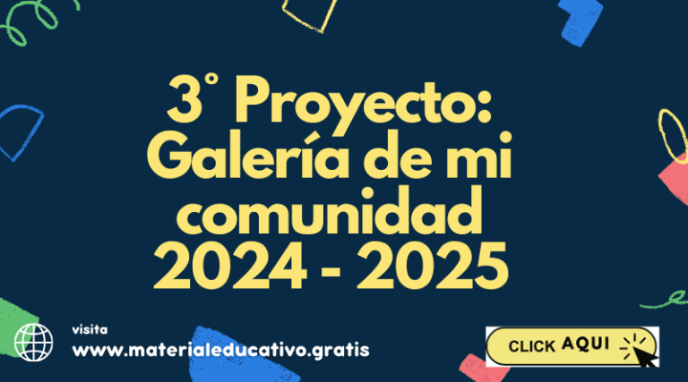 3 Proyecto Galería De Mi Comunidad 2024 2025