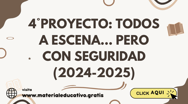 4°Proyecto: Todos a escena… Pero con seguridad (2024-2025)