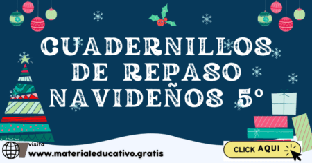 CUADERNILLOS DE REPASO NAVIDEÑOS 6°