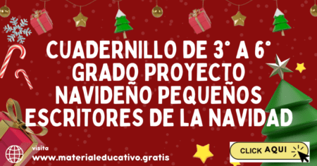 CUADERNILLOS DE REPASO NAVIDEÑOS 6°
