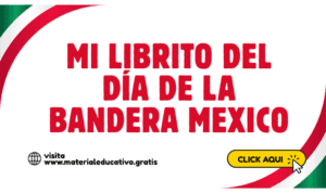 Mi librito del día de la bandera Mexico