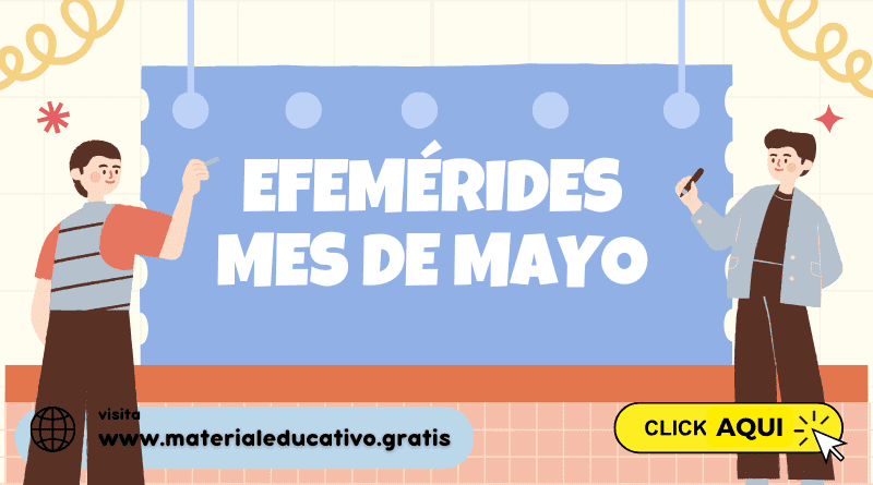 EFEMÉRIDES MES DE MAYO
