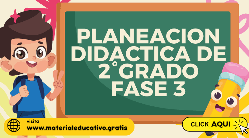 PLANEACION DIDACTICA DE 2°GRADO Fase 3 (Del 28 de Abril al 9 de Mayo 2025)