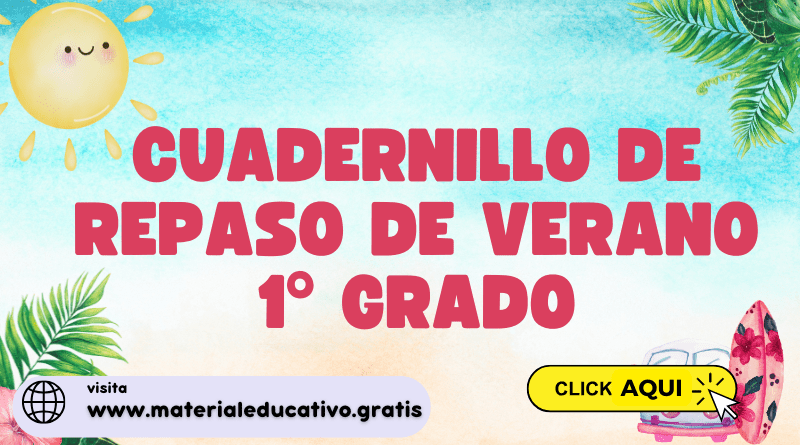 Cuadernillo de repaso de verano 1° Grado