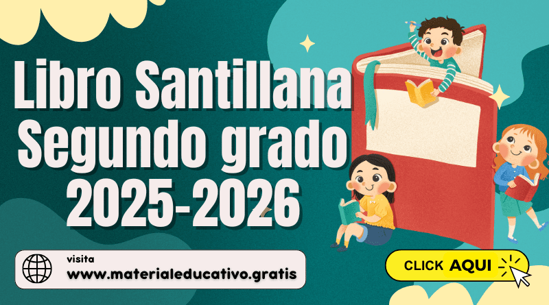 Libro Santillana Segundo grado 2025-2026