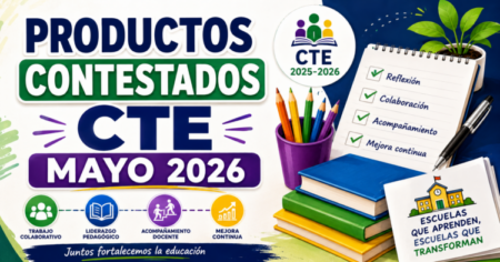 Productos Contestados Séptima Sesión Ordinaria CTE Mayo 2026 para Primaria