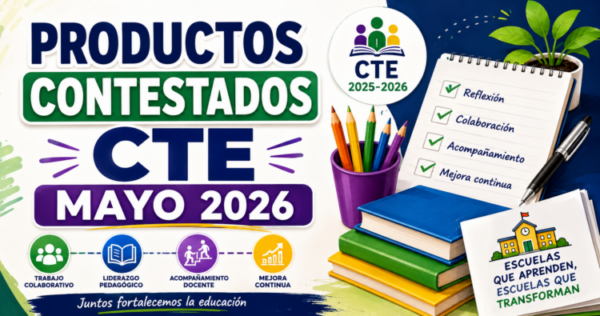Productos Contestados Séptima Sesión Ordinaria CTE Mayo 2026 para Primaria